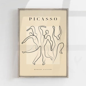Pablo Picasso Wall Art Picasso Dance Poster Dancer Art - Etsy