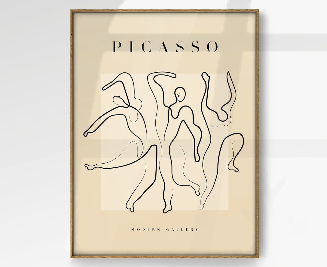 Pablo Picasso Wall Art Picasso Dance Poster Dancer Art - Etsy