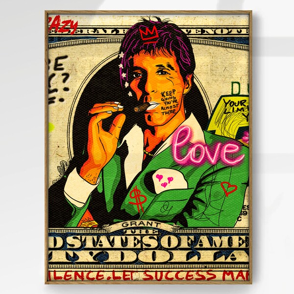 Tony Montana Poster - Etsy
