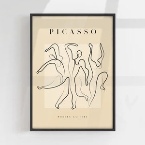 Pablo Picasso Wall Art Picasso Dance Poster Dancer Art - Etsy
