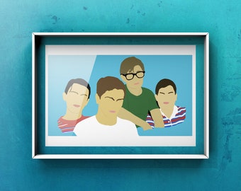 Stand by Me Art Print - Etsy