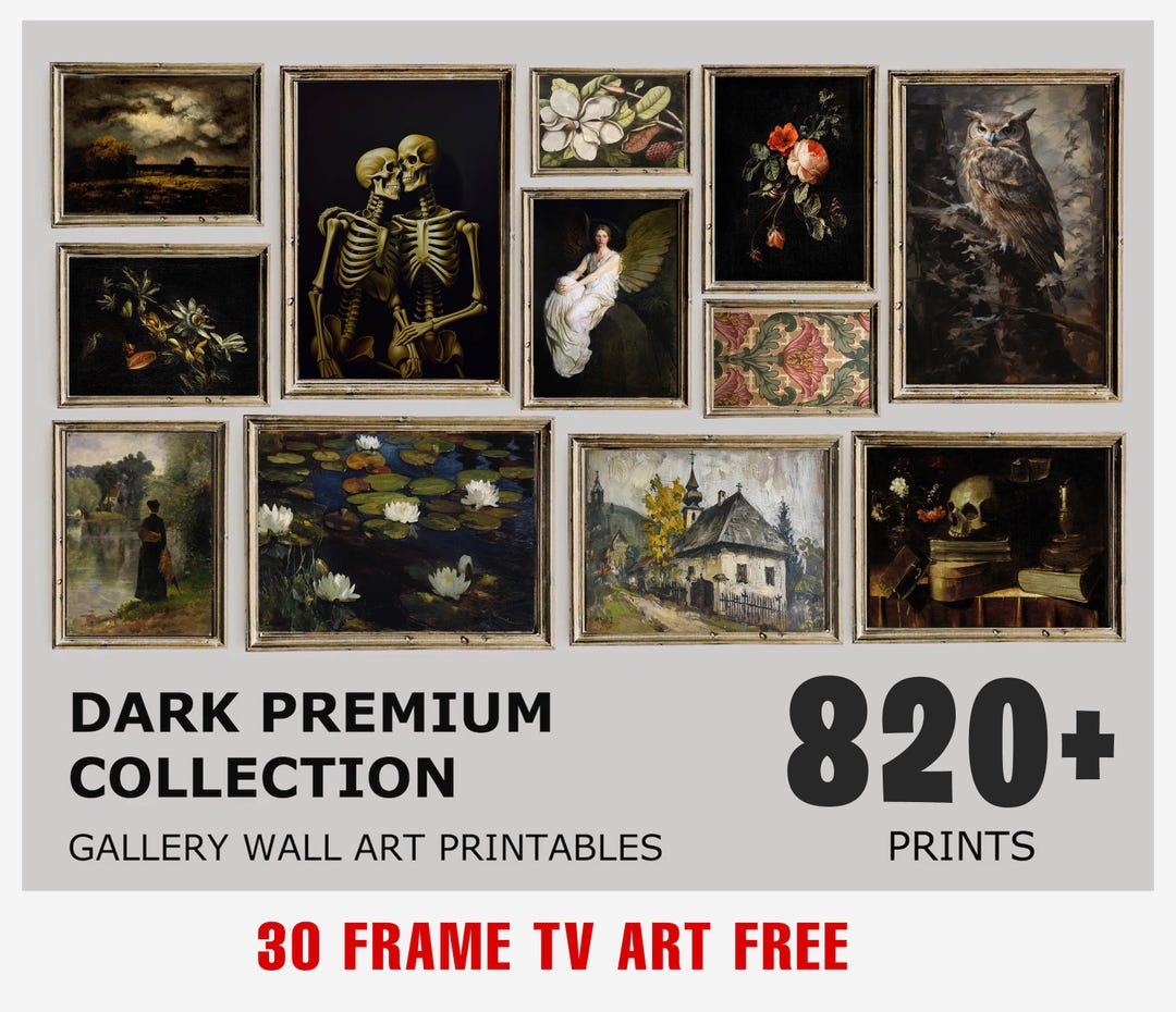 Halloween Mega Bundle: 700+ Spooky Gothic Prints (digital Download) - Etsy