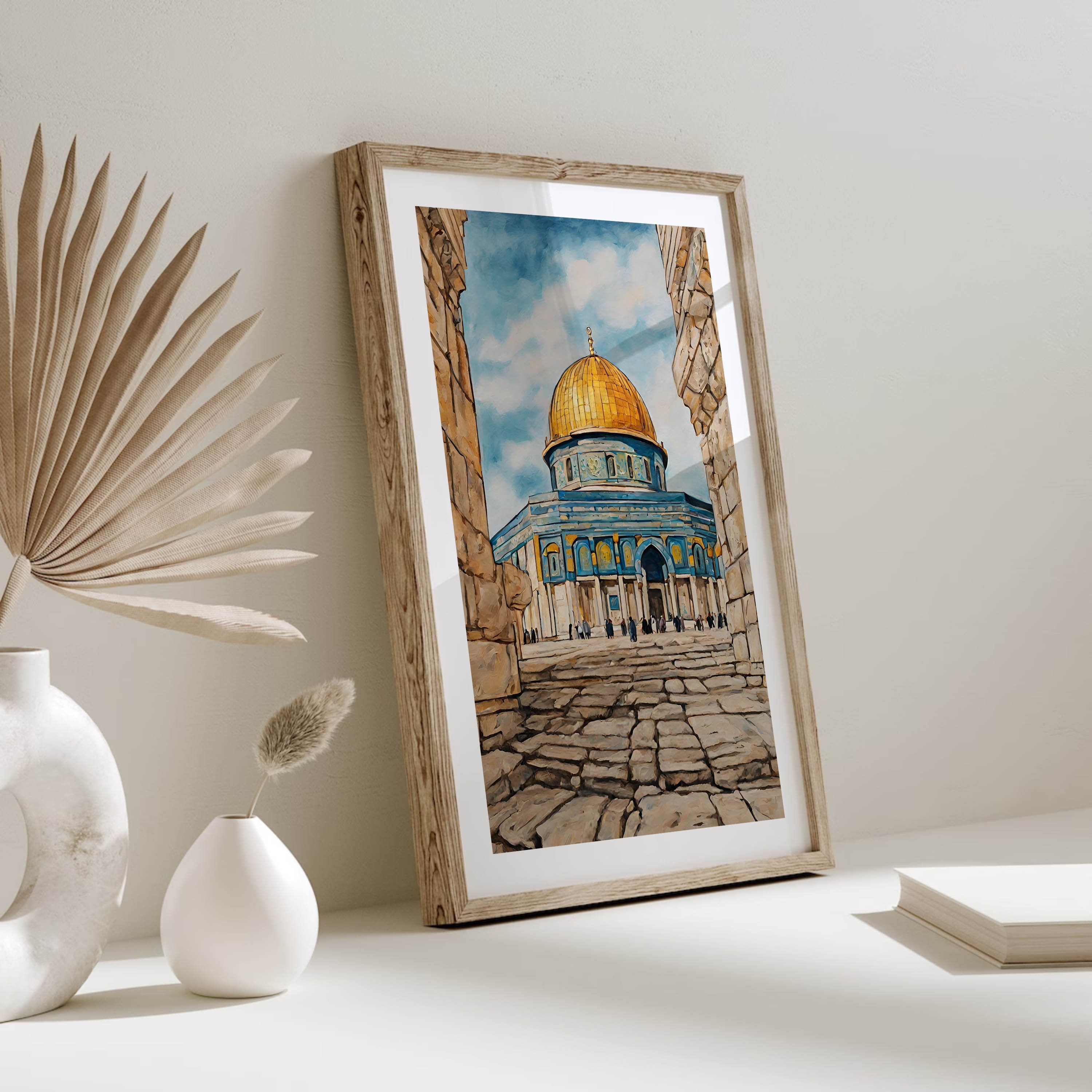 Masjid Al-aqsa Watercolor Painting, Palestine Painting, Palestine Wall ...