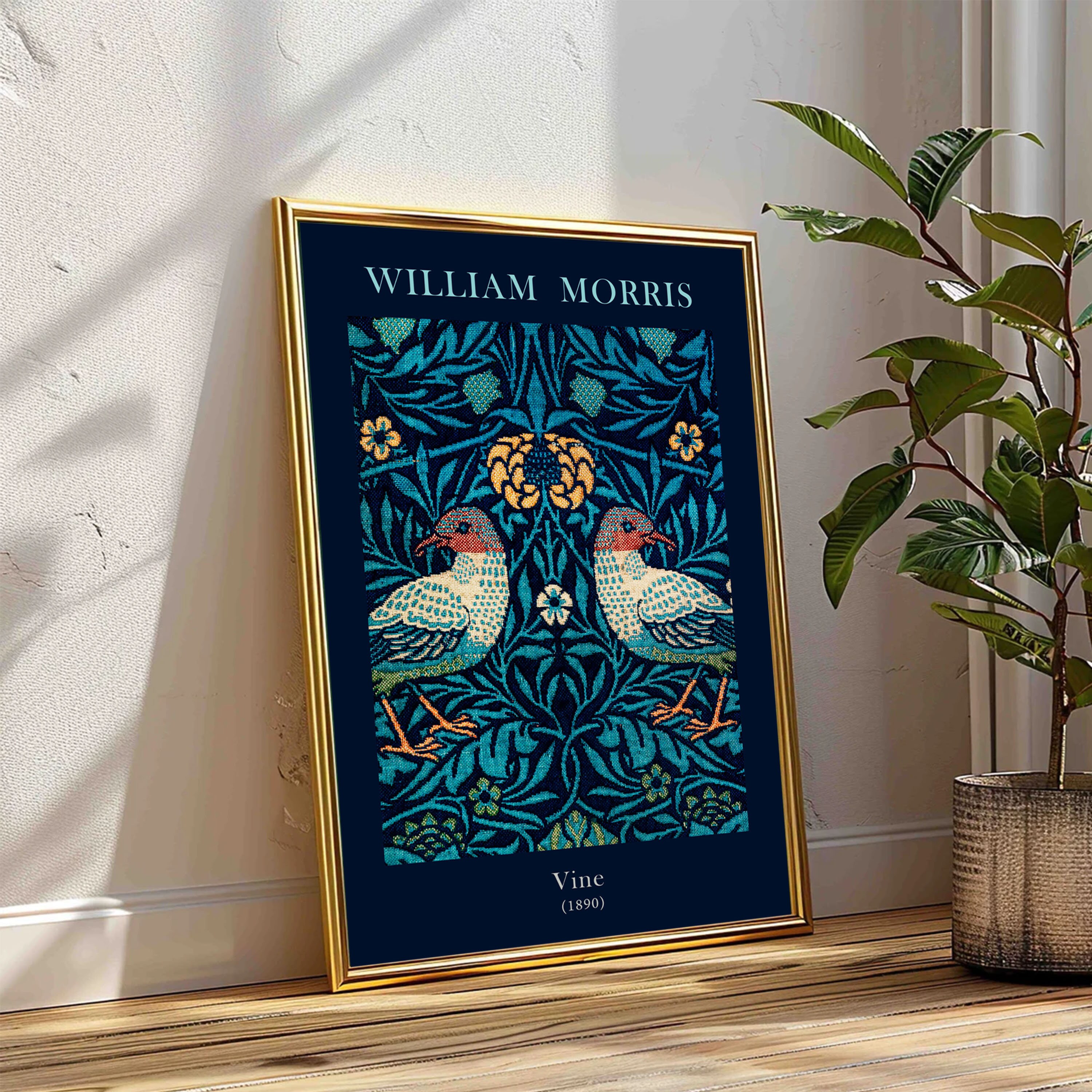 William Morris 'vine' Art Nouveau Print (digital Download) - Etsy