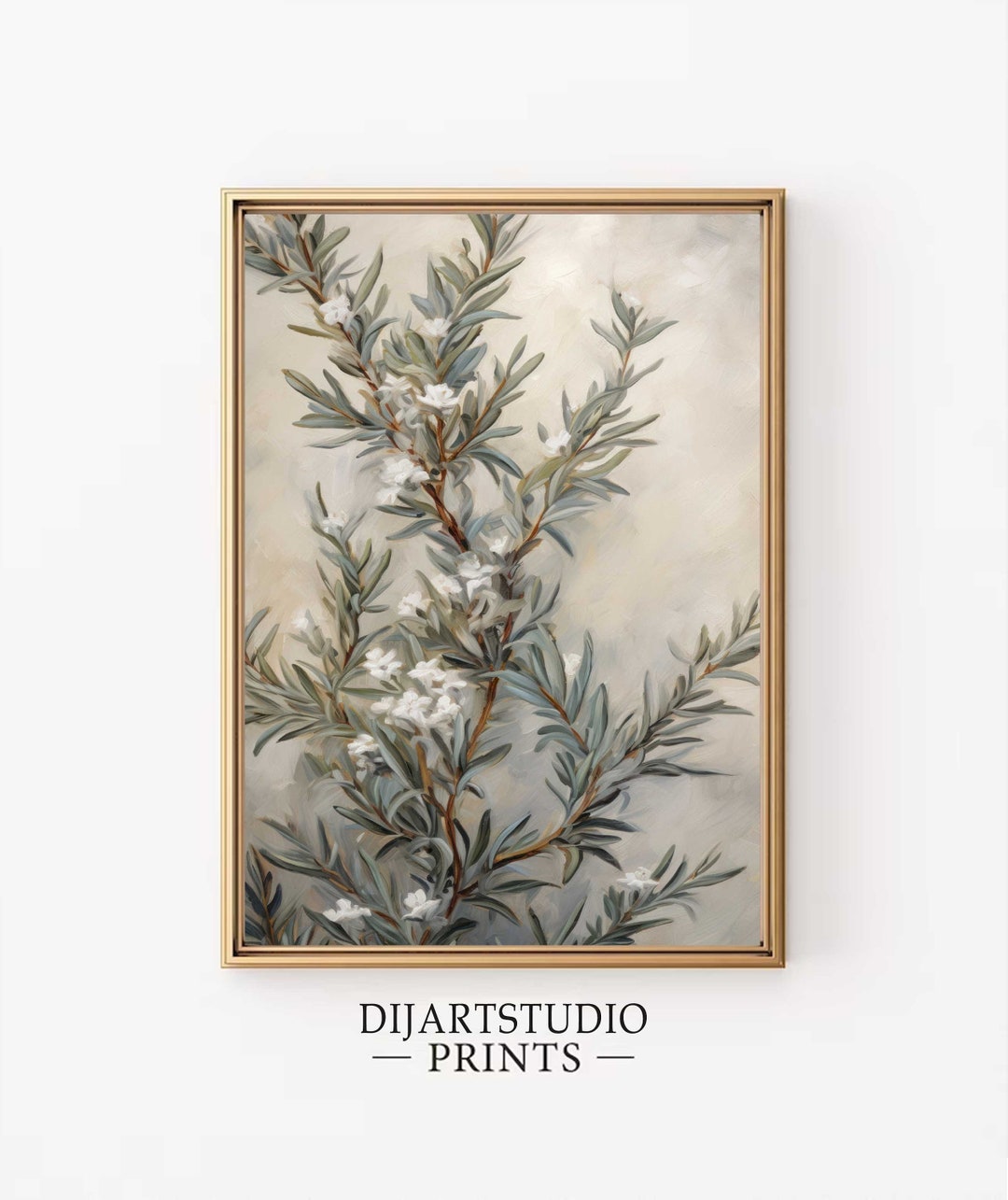 Spring Cherry Blossom Tree Branch Print Spring Decor Vintage Spring ...