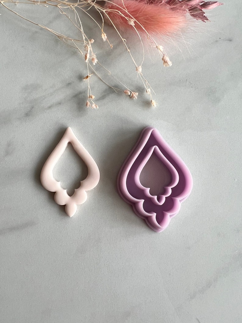 Elegant Turnip Open Hole Drops Shape Polymer Clay Jewellery - Etsy