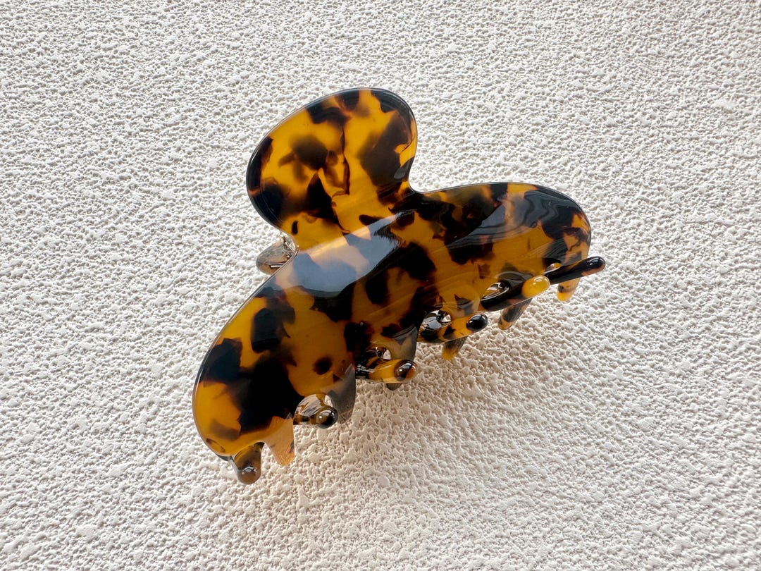 Classic Tortoise Shell Hair Claw,hair Jewelry,acetate Hair Clip,hair ...