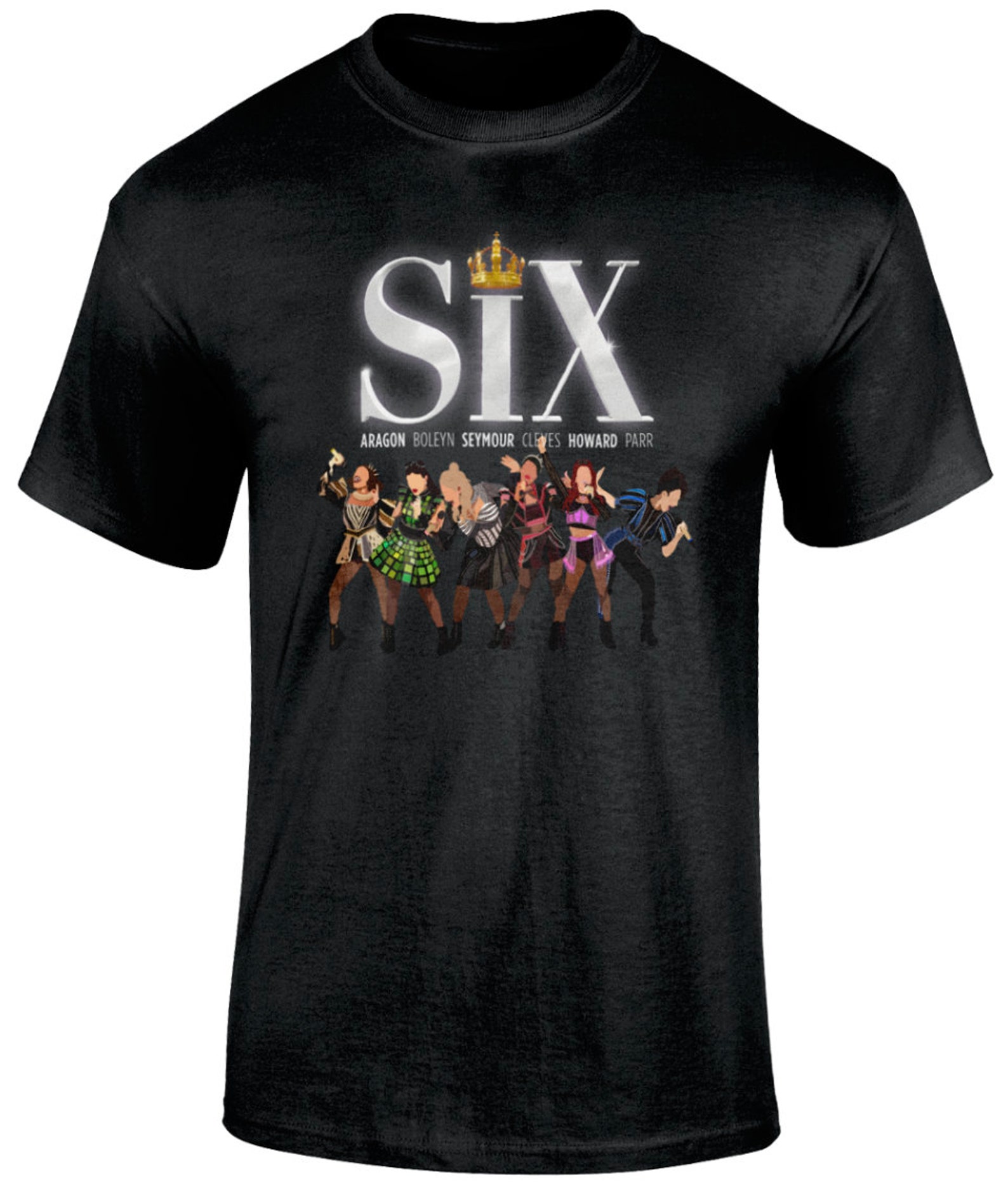 Six the Musical Tshirt Six Musical Tshirts Six the Musical - Etsy