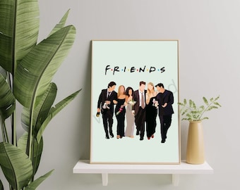 Friends Poster - Etsy UK