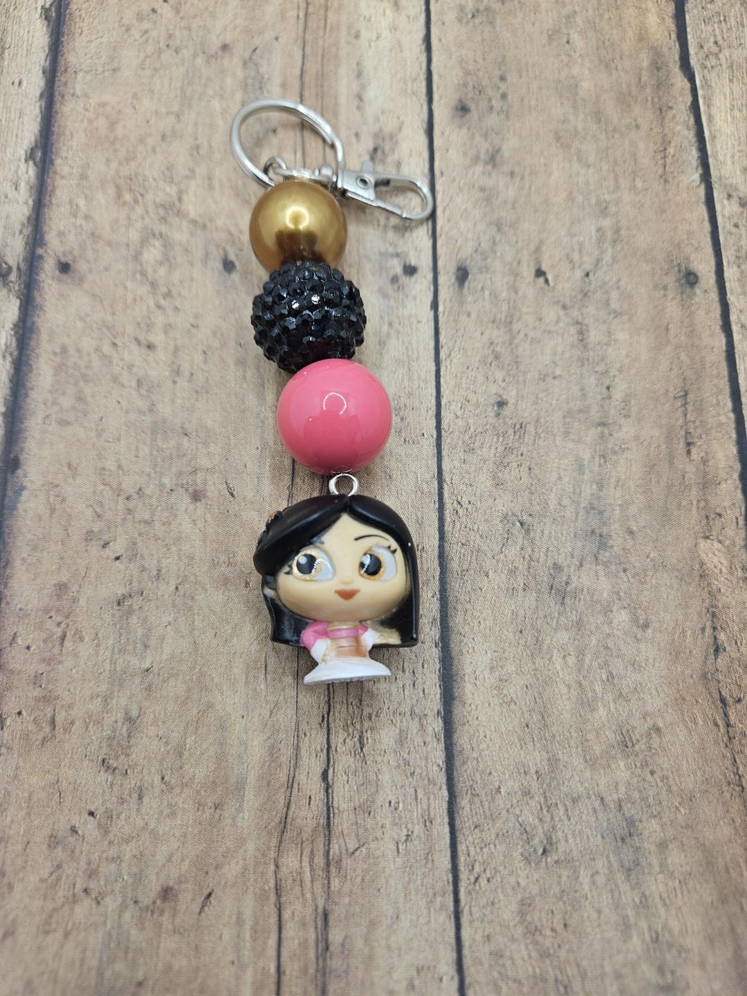 Disney's Mulan Disney Doorables Handmade Keychain - Etsy