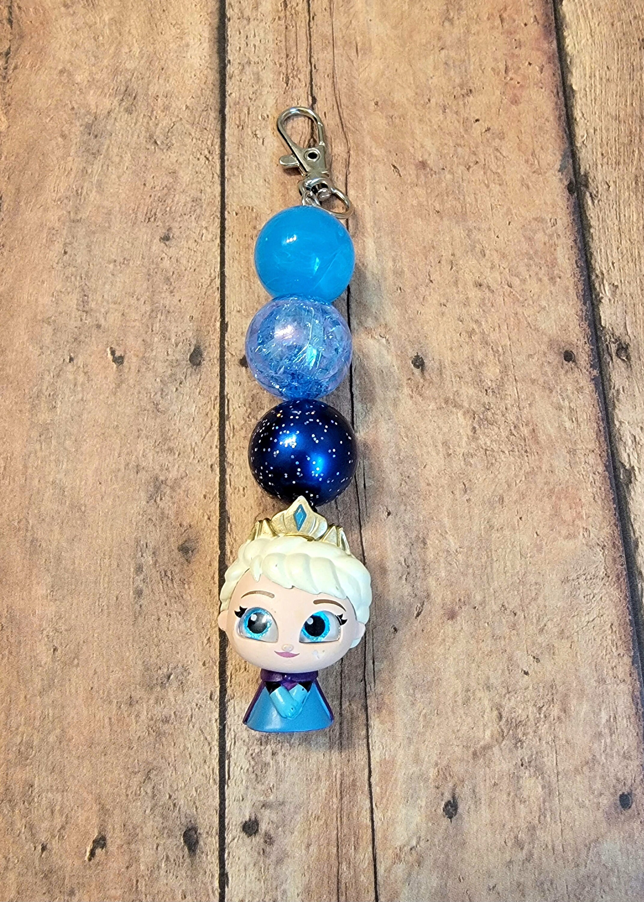 Queen Elsa From Frozen Disney Doorables Handmade Keychain - Etsy
