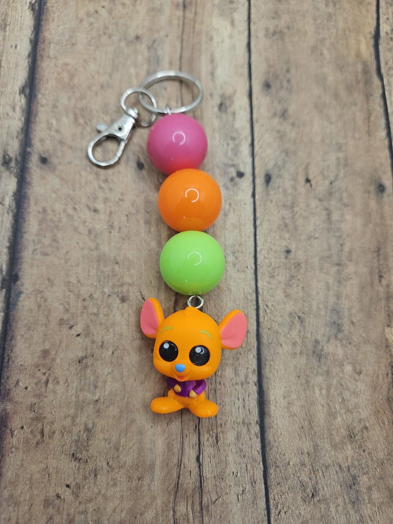 Roo From Disney's Winnie the Pooh Disney Doorables Handmade Keychain - Etsy