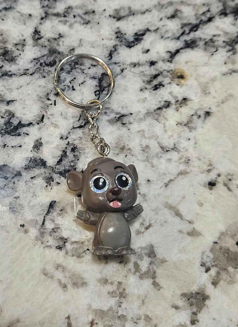 Baloo From the Jungle Book Disney Doorables Handmade Keychain - Etsy