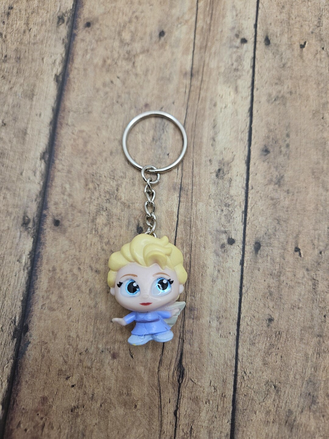 Elsa From Disney's Frozen Disney Doorables Handmade Keychain - Etsy
