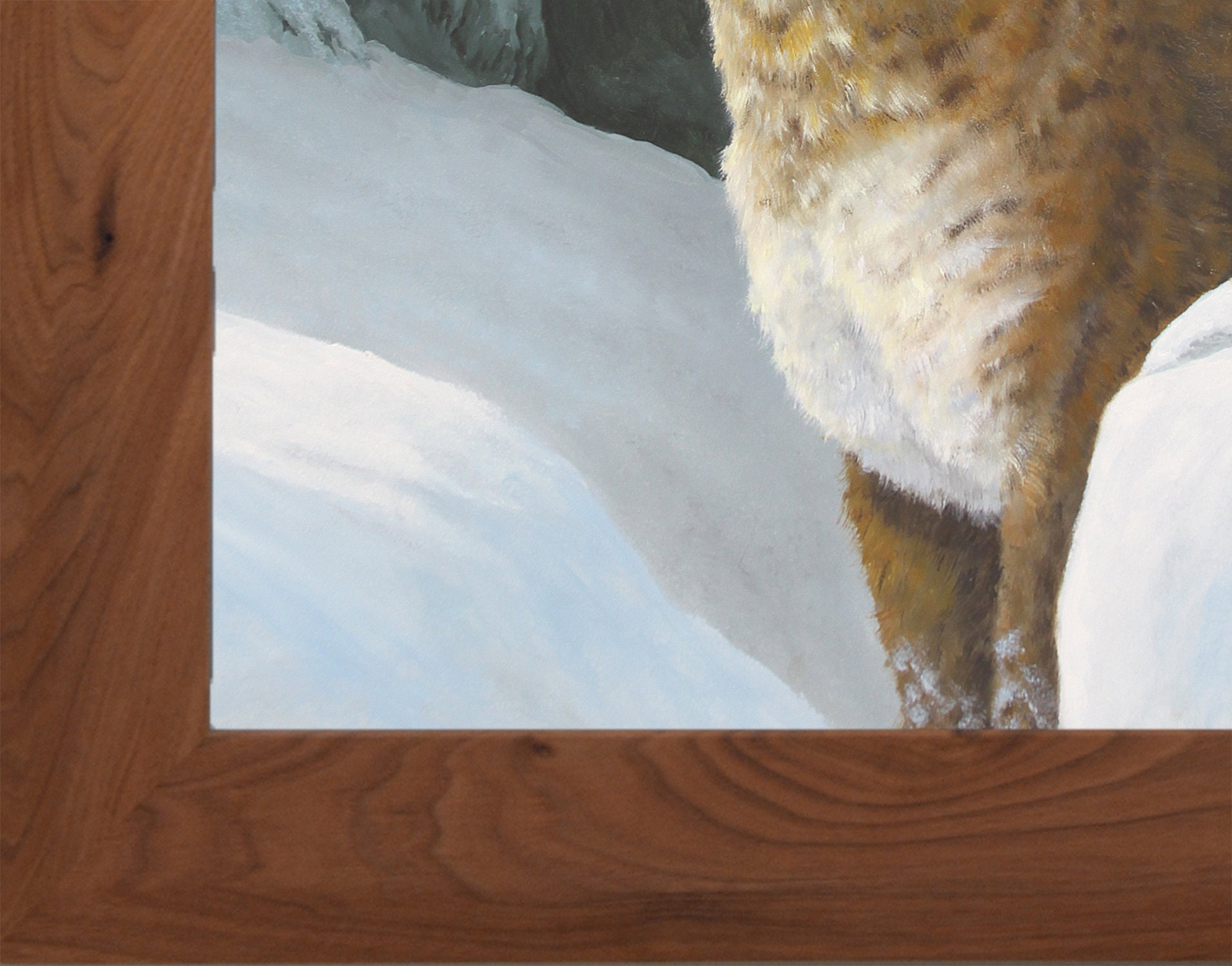 Mountain Lion Art, Cougar, Puma, Wildlife Paintings, Original Oil ...