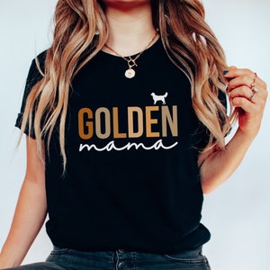 Golden Retriever Gift, Golden Retriever Shirt, Golden Mama Shirt, Golden Mom Shirt, Dog Mom ...