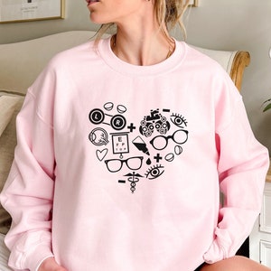 Optician Giftoptometrist Sweateroptometry Shirtvalentines - Etsy Canada