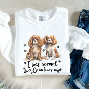 Funny King Charles Cavalier Spaniel Dog Shirt for People, Gifts for Dog ...