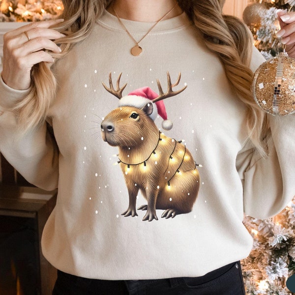 Christmas capybara - Etsy México