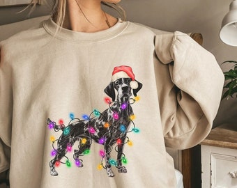 German Shorthaired Pointer Christmas Sweater - Etsy
