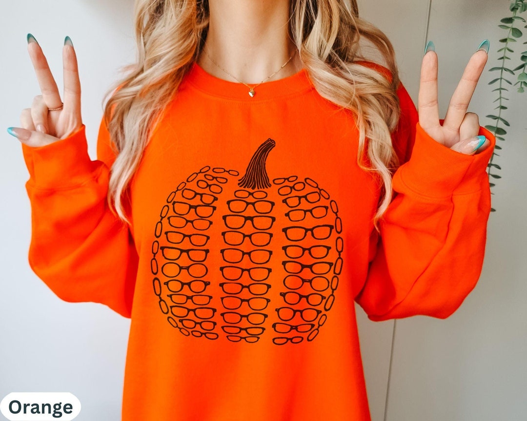 Optometry Person Halloween Shirt Gifts, Optometrist Pumpkin Sweater ...