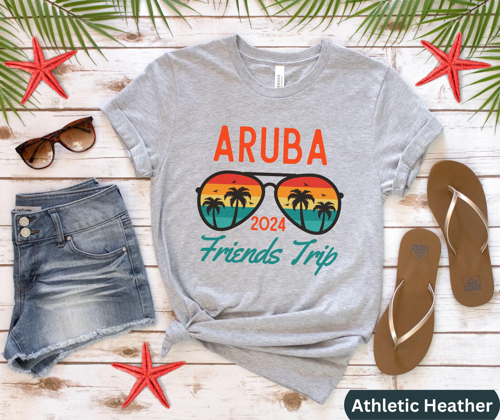 2025 Aruba Friends Trip Shirt Gift, Family Friends Tripping Match ...