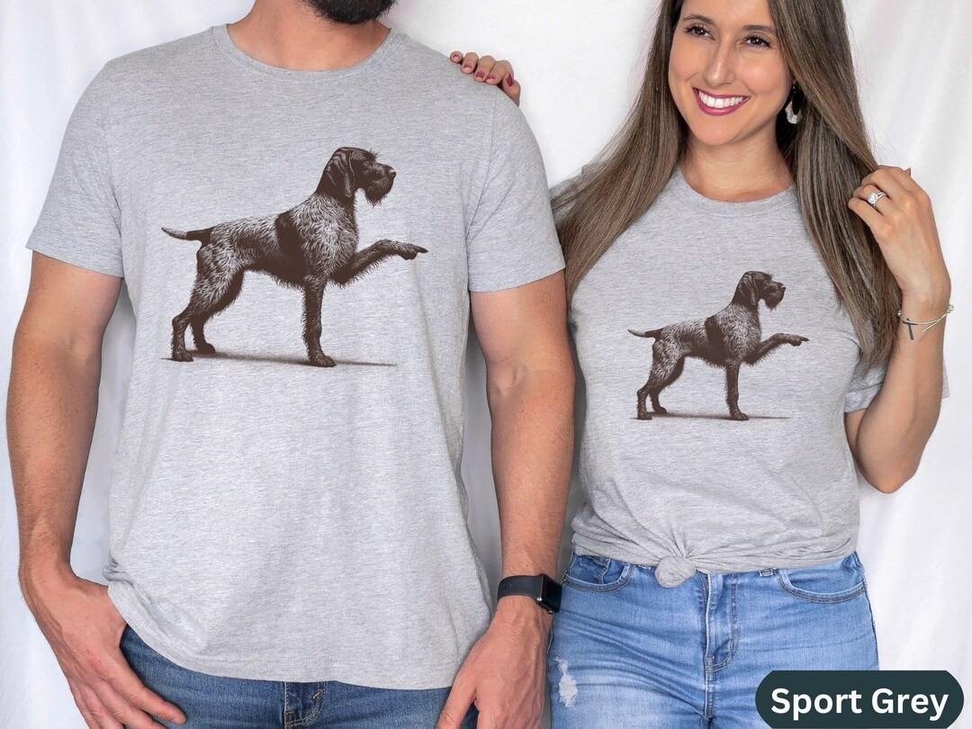Funny German Wirehaired Pointer Person Shirts GWP Gifts for Dog Dad Mom ...