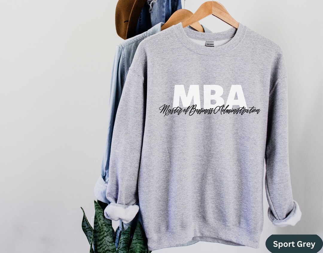 MBA, Master of Business Administration Degree Shirt Graduation Gift for ...