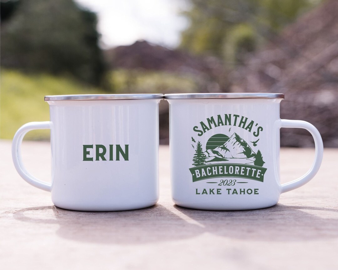 Bachelorette Party Mugs,custom Camping Personalized Camp Mug,girls ...
