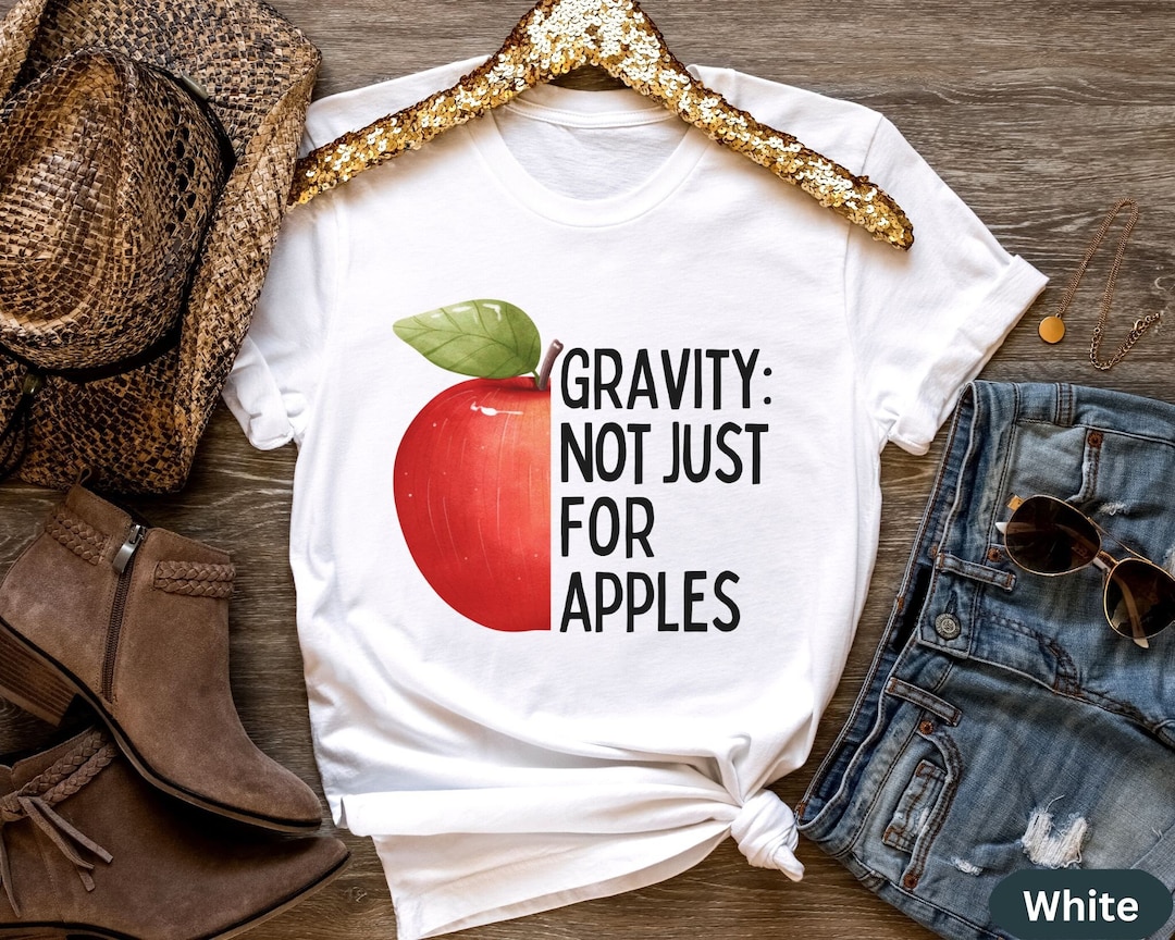 Gravity Science Shirts Gifts,science Lover Gift for Women in Science ...