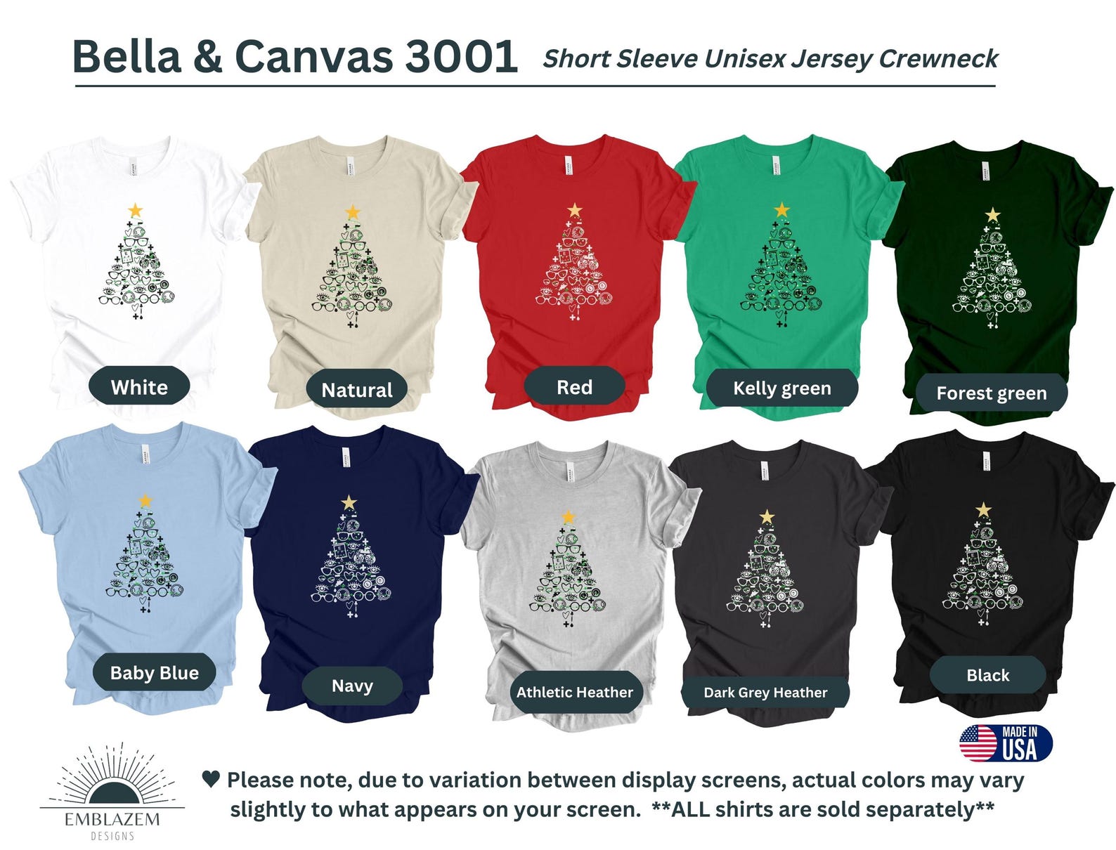 Optometry Christmas Shirt, Optometry Person Shirt, Christmas Tree T ...