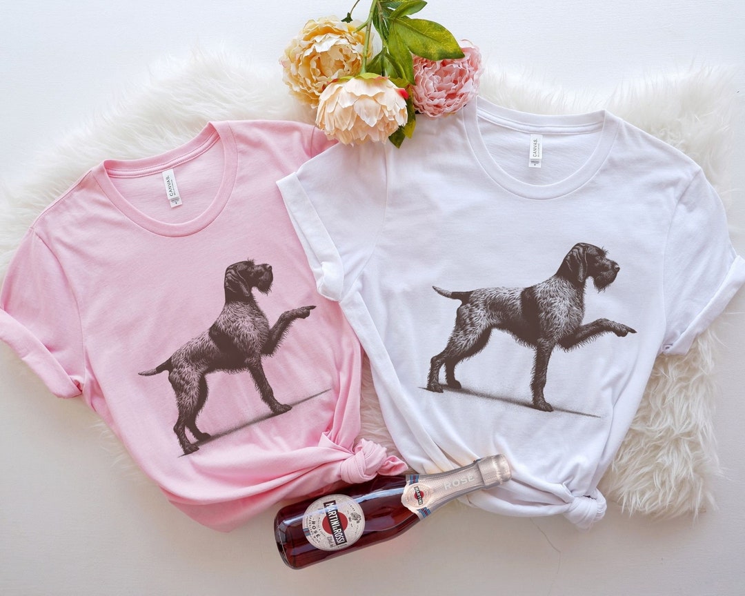 Funny German Wirehaired Pointer Person Shirts GWP Gifts for Dog Dad Mom ...