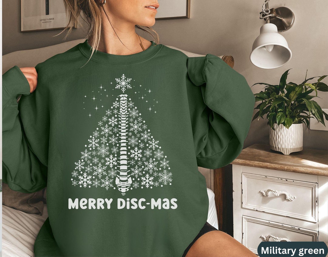 Spine Christmas Tree Shirt, Doctor Chiropractic Chiro Graduation Gift ...