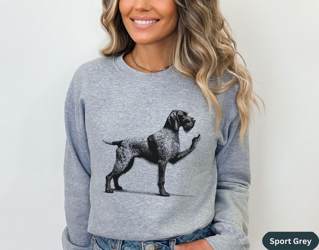 Rude Black Pointer Shirt, Asshole German Wirehair Pointer Dog Person ...