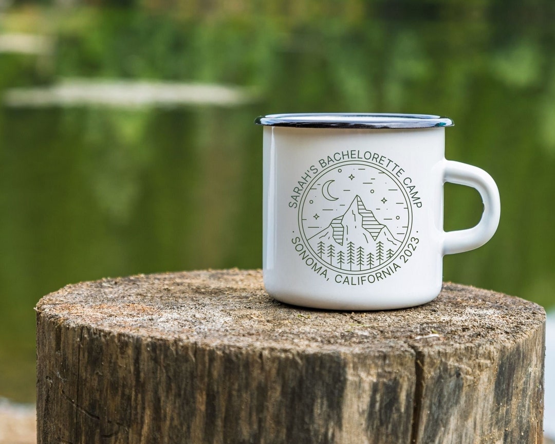 Bachelorette Party Mugs,custom Camping Personalized Camp Mug,girls ...