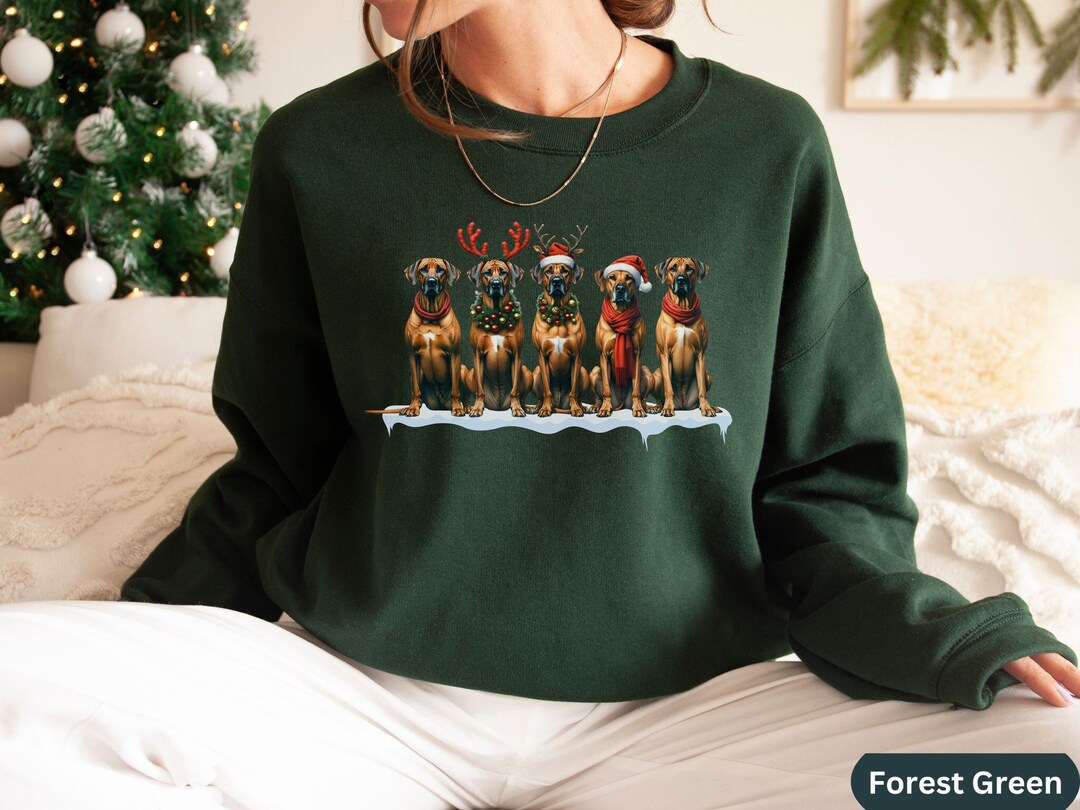 Rhodesian Ridgeback Dog Person Christmas Dog Shirt for People,dog Mama ...