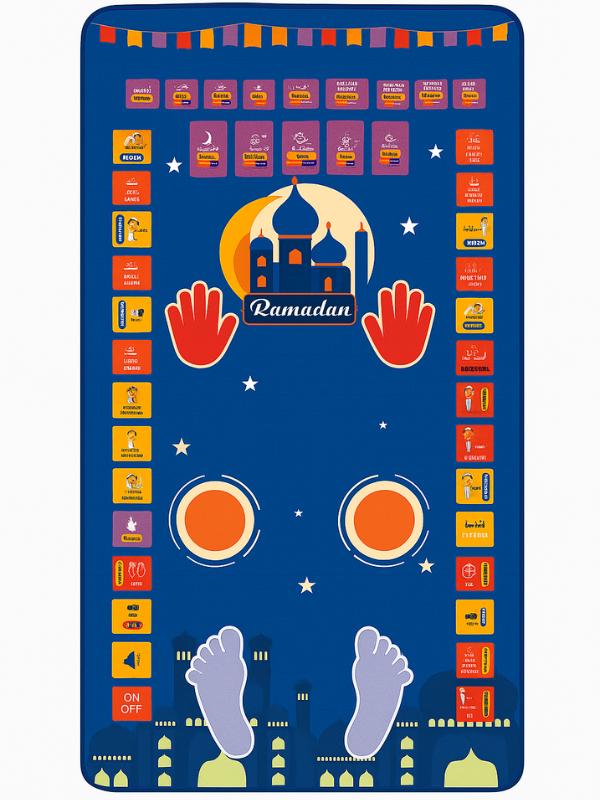 Interactive Talking Prayer Mat: Islamic Learning Gift for Kids - Etsy