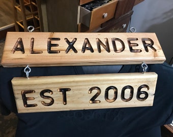 Double Post Sign - Etsy