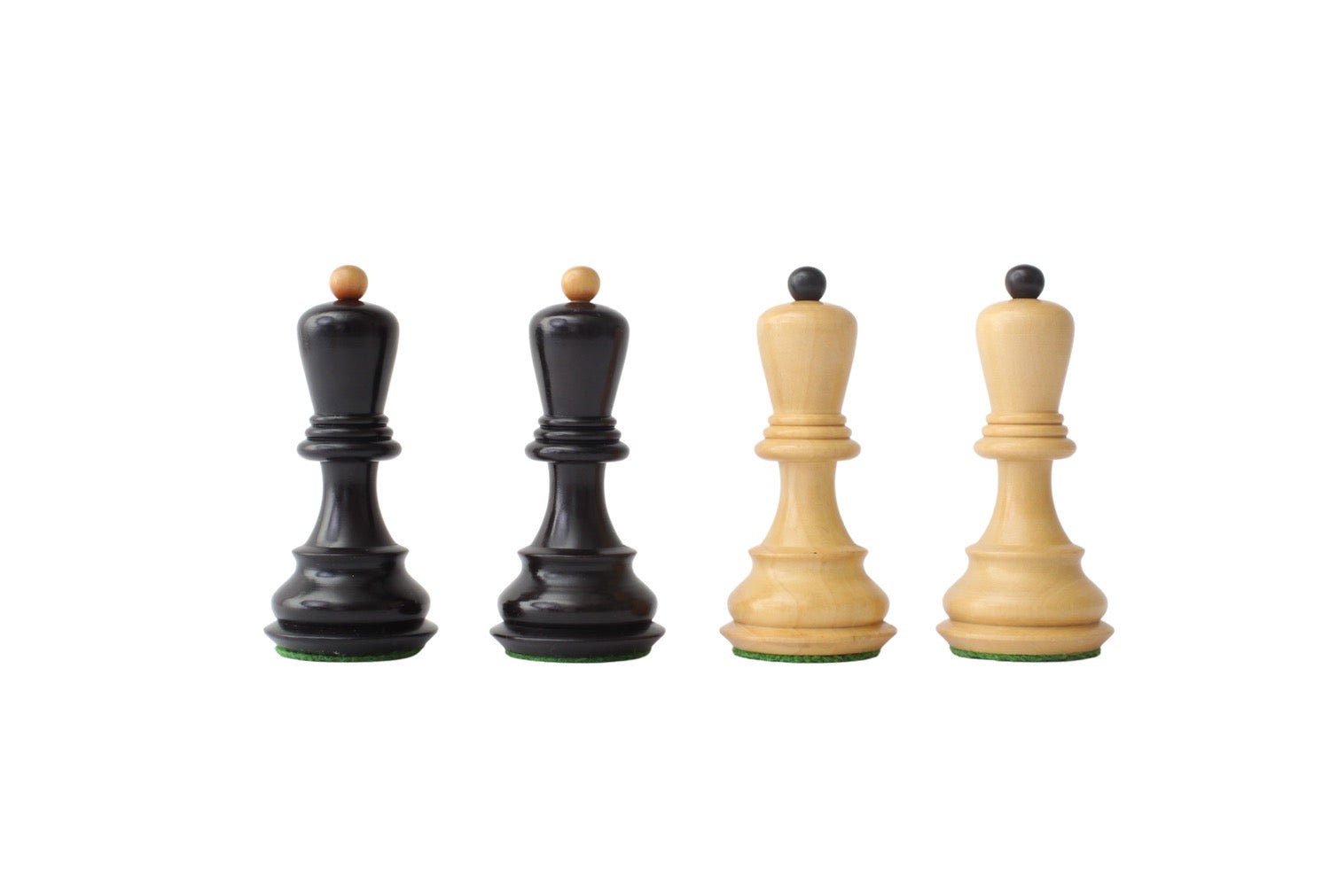 Zagreb '59 Series Chess Pieces - Ebonized Boxwood - 3.7" King - Etsy