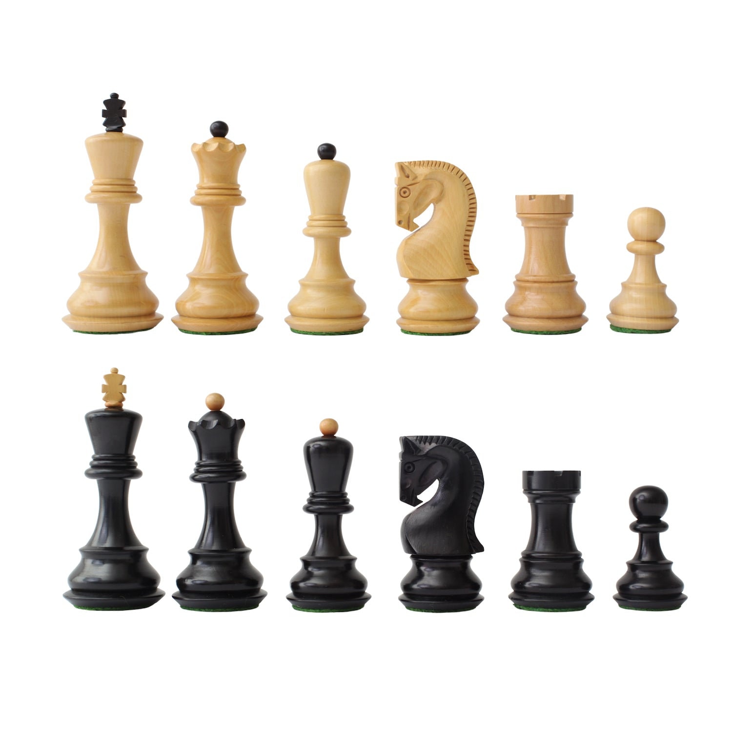 Zagreb '59 Series Chess Pieces - Ebonized Boxwood - 3.7" King - Etsy
