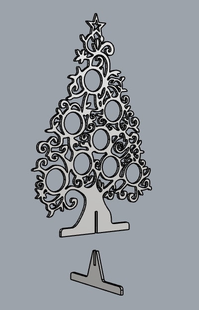 The Best Christmas Tree CNC Laser Cut DIY cdr Dxf Svg Pdf Ai - Etsy