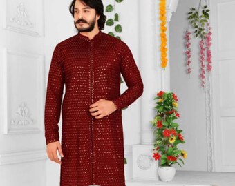 Chicken Kurta for Mens - Etsy