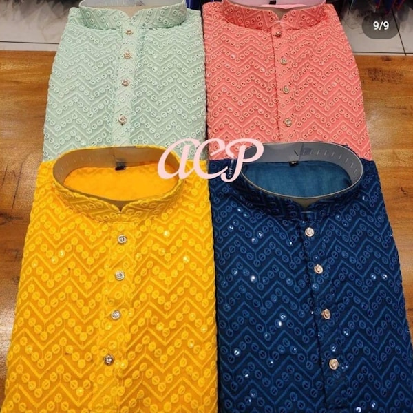 Chicken Kurta for Mens - Etsy