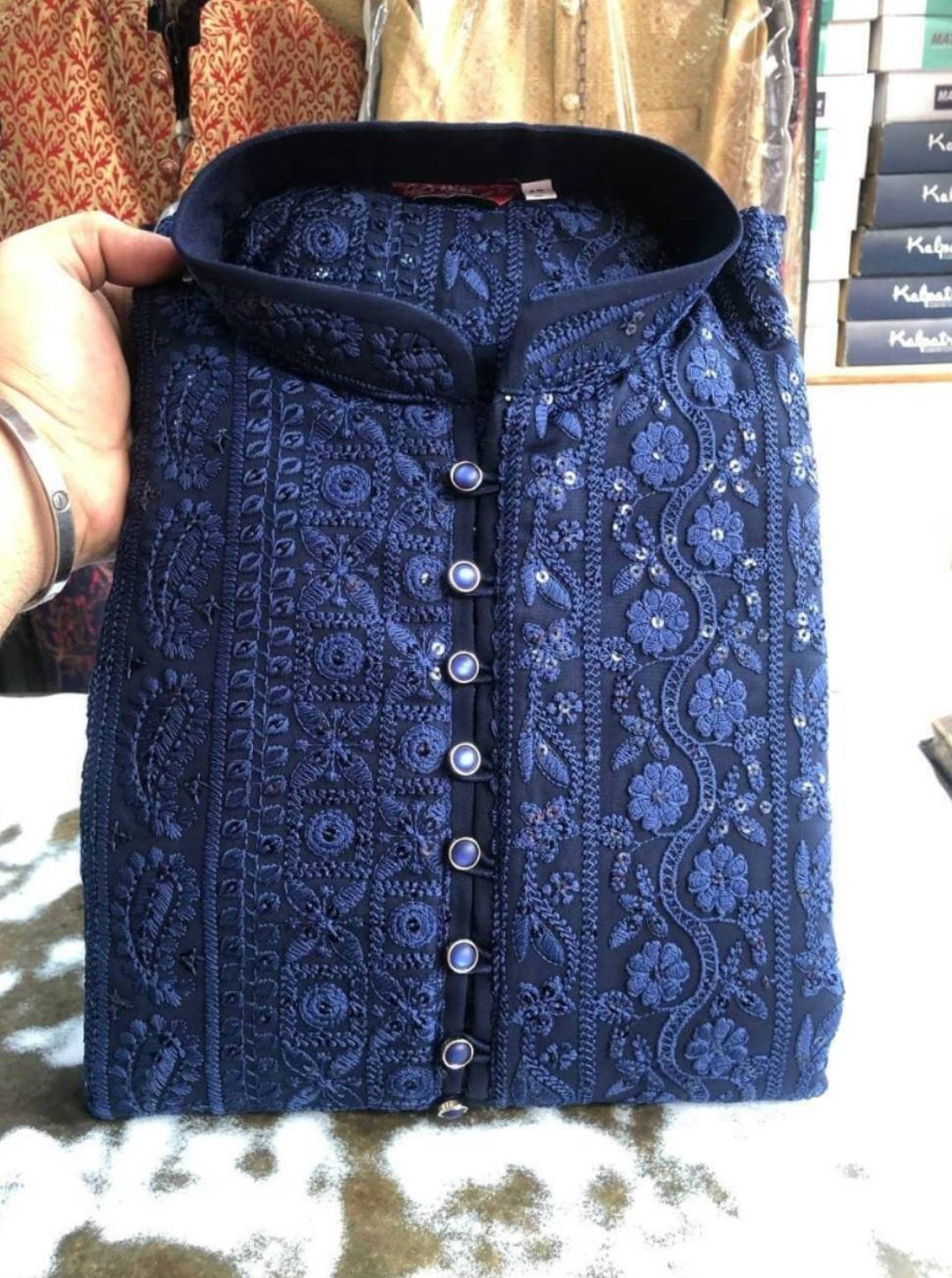 Pure Cotton Mens Chicken Curry Kurta Mens Kurta Wedding Kurta - Etsy