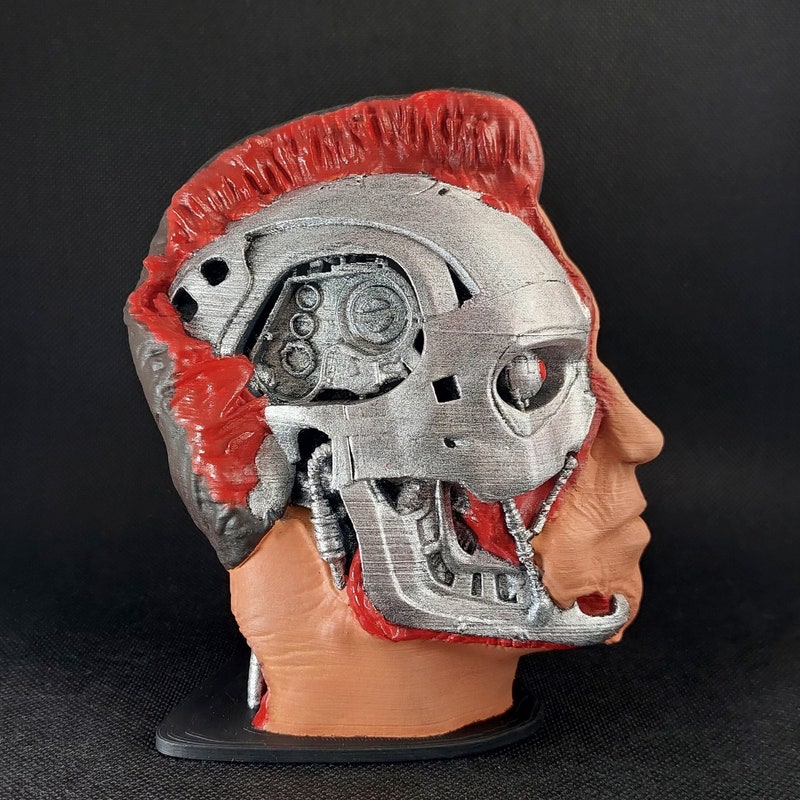 Terminator Skull - Etsy