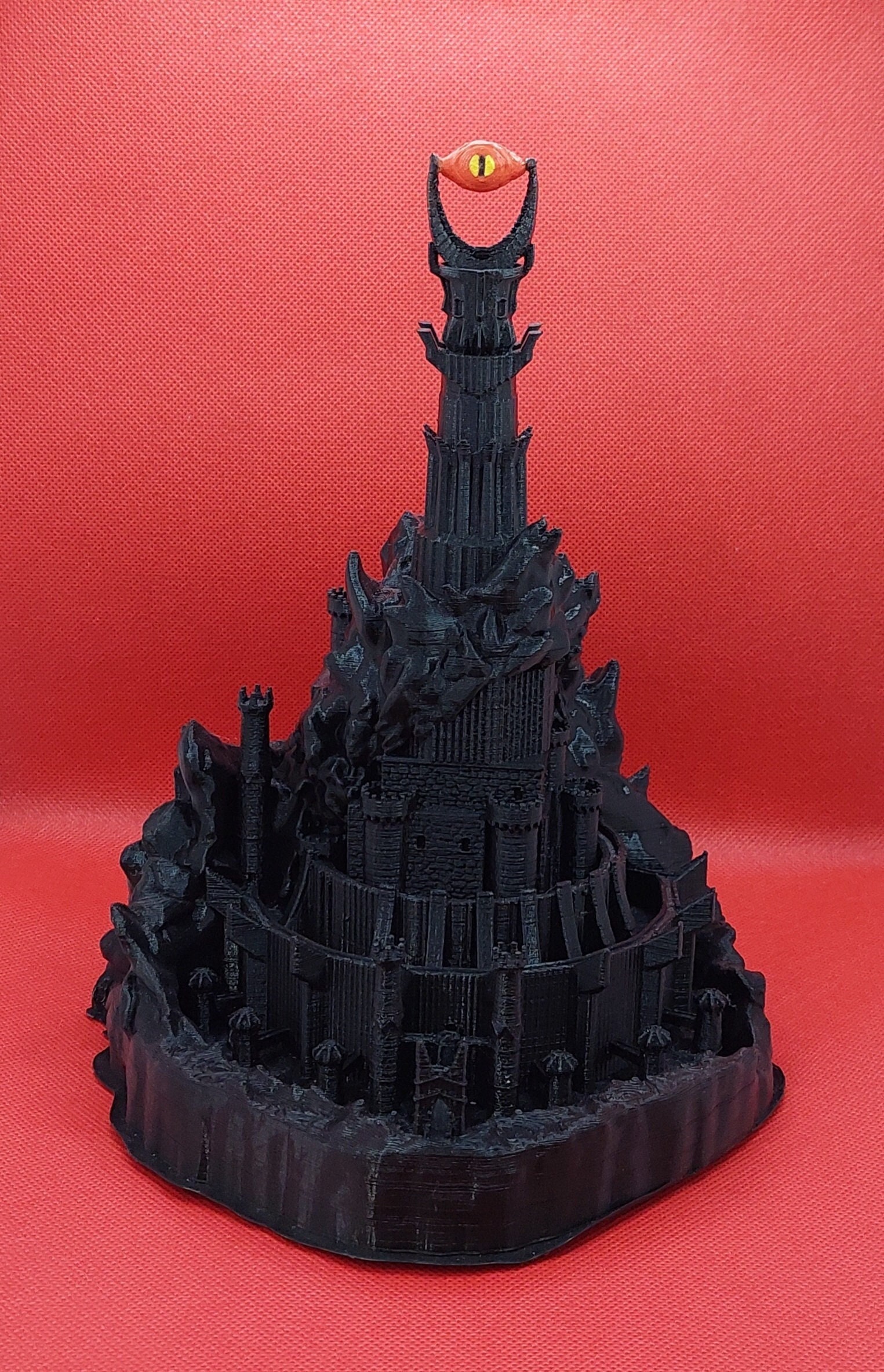 Barad-dur the Dark Tower of Mordor | Lord of the Rings | Gift for LOTR ...