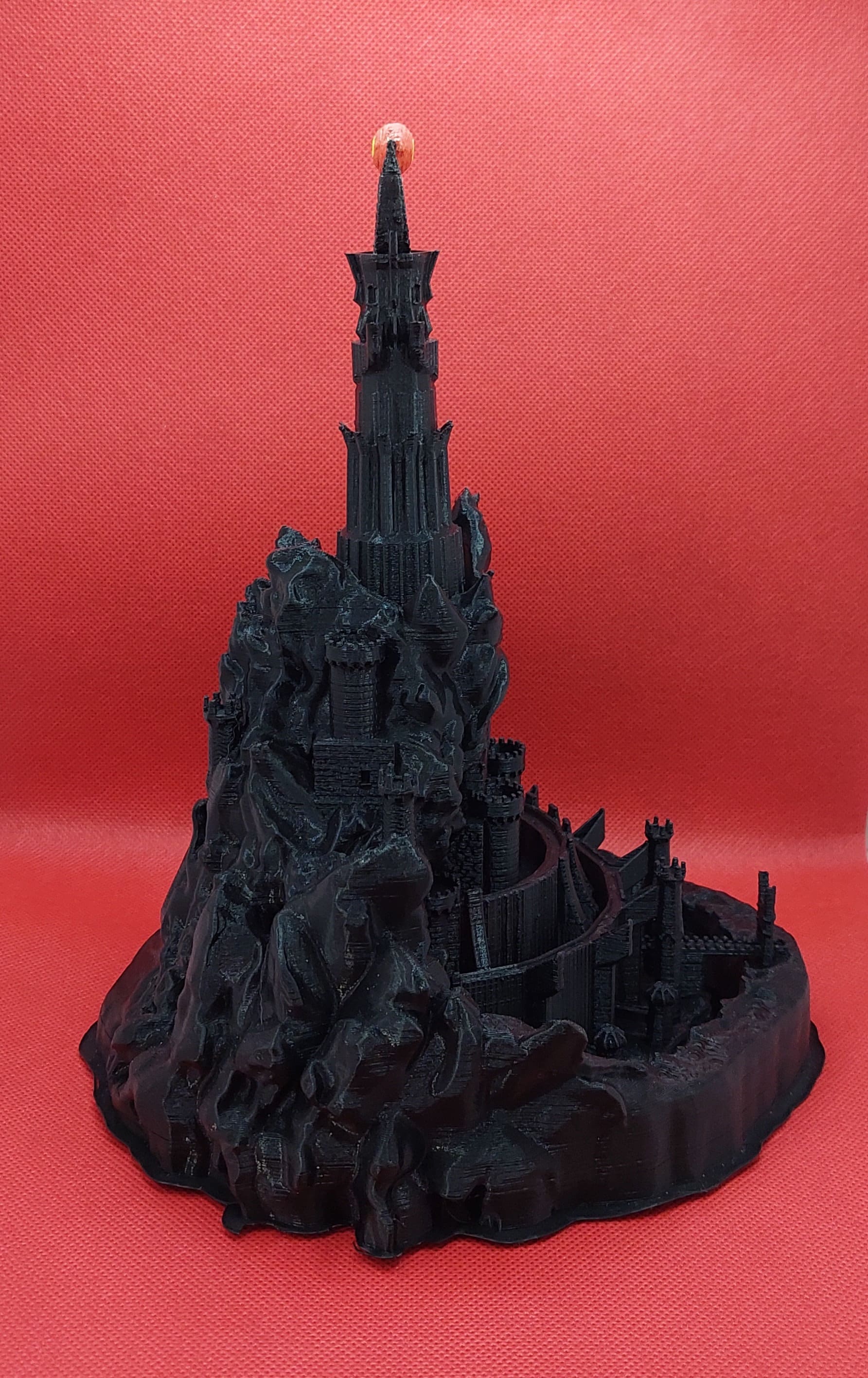 Barad-dur the Dark Tower of Mordor | Lord of the Rings | Gift for LOTR ...