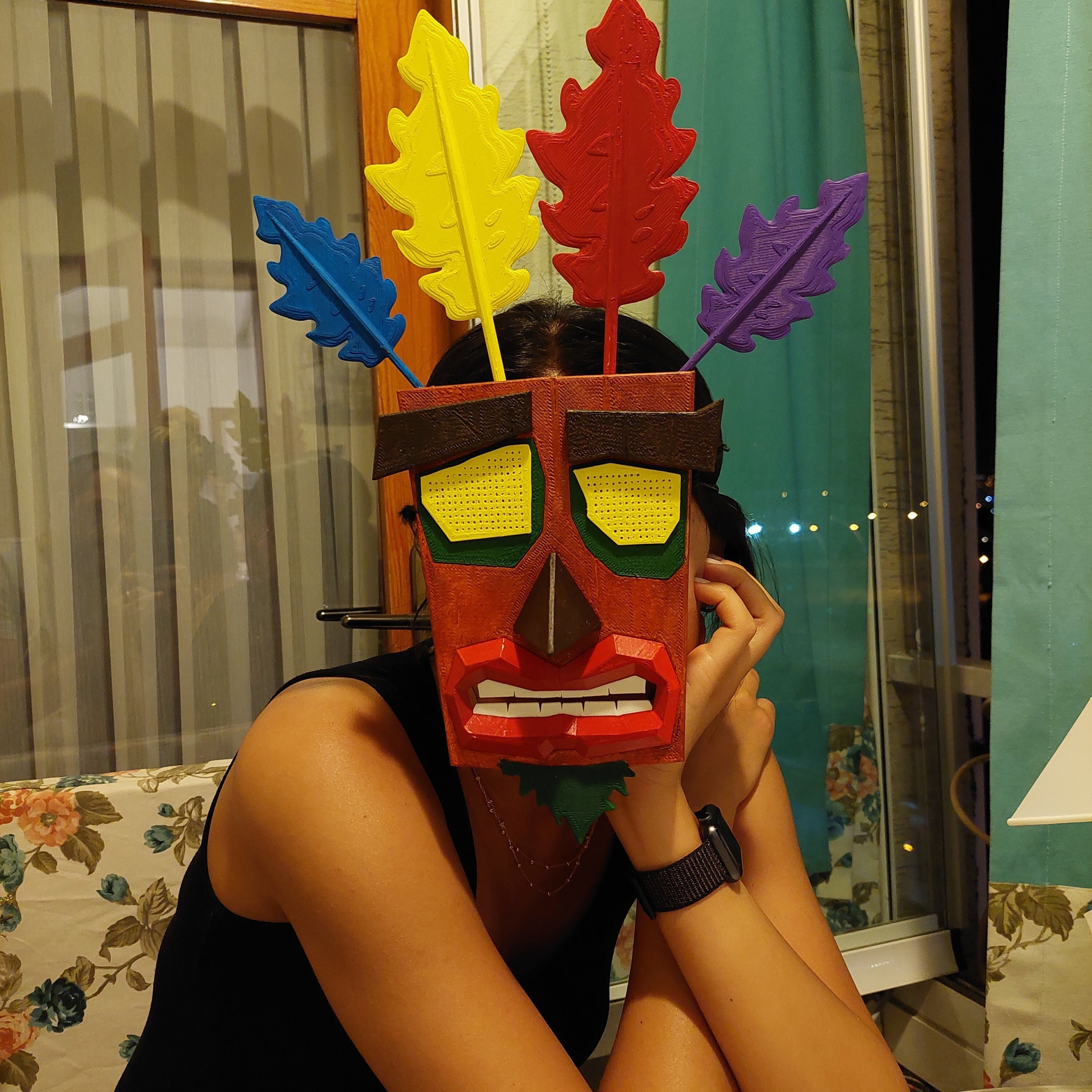 Crash Bandicoot Mask Costume
