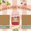 Cute ANIMATED Youtube Outro Video and Static Screen Cottagecore ...