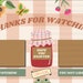 Cute ANIMATED Youtube Outro Video and Static Screen - Cottagecore ...